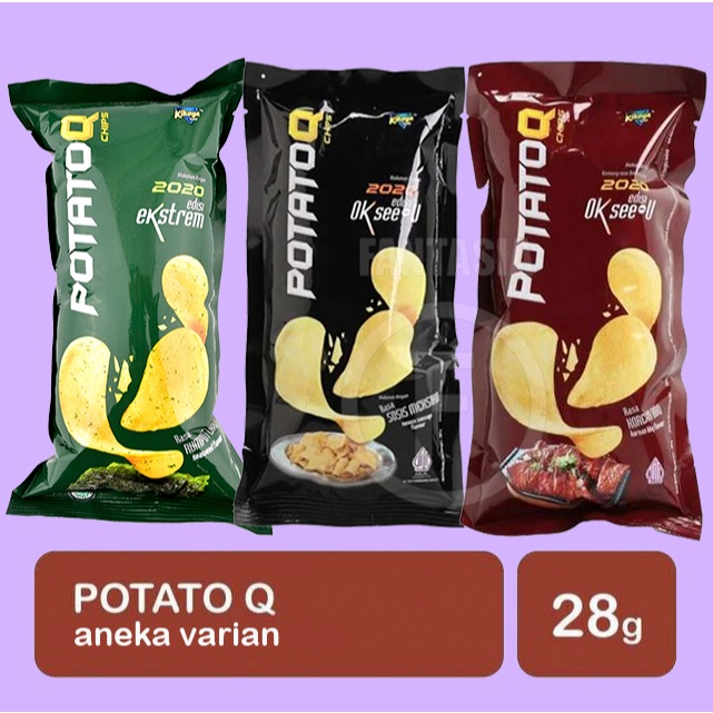 Jual POTATO Q ANEKA SNACK CEMILAN MAKANAN RINGAN PER PACK ISI 10 ...