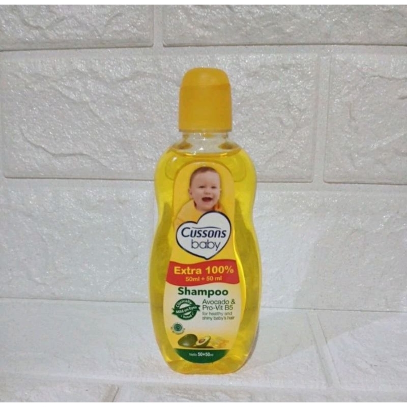 Jual Cussons Baby Shampoo 50ml + 50ml - Sampo Bayi - Shampoo Baby ...