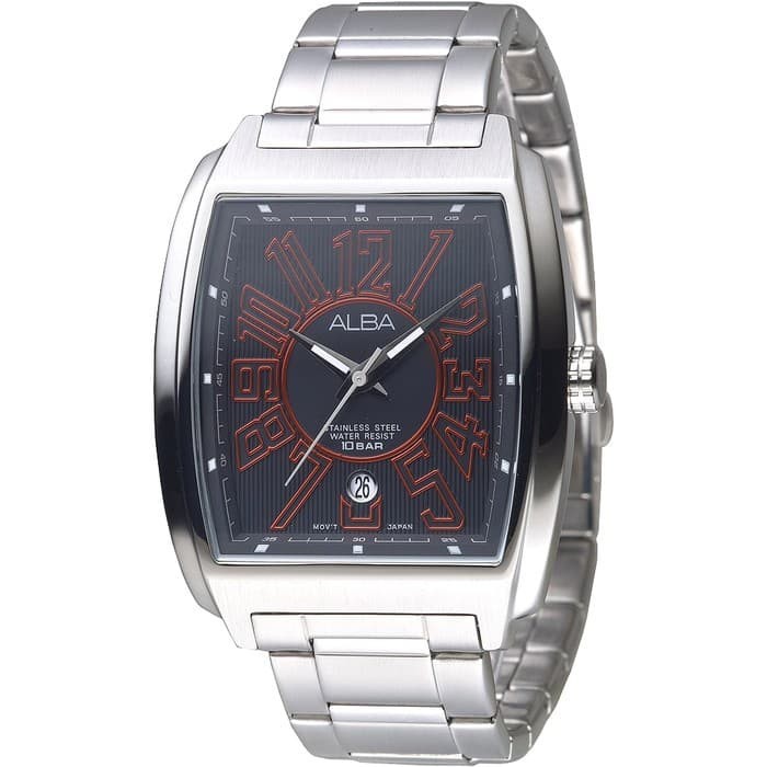 Jual Alba Active Jam Tangan Pria Tank AS9C59 / AS9C59X1 Quartz Black ...