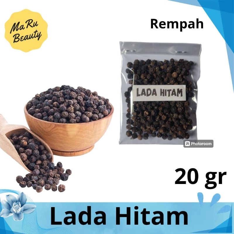 Jual Lada Hitam Biji isi 20 gr Saset Asli 100% PREMIUM | Shopee Indonesia