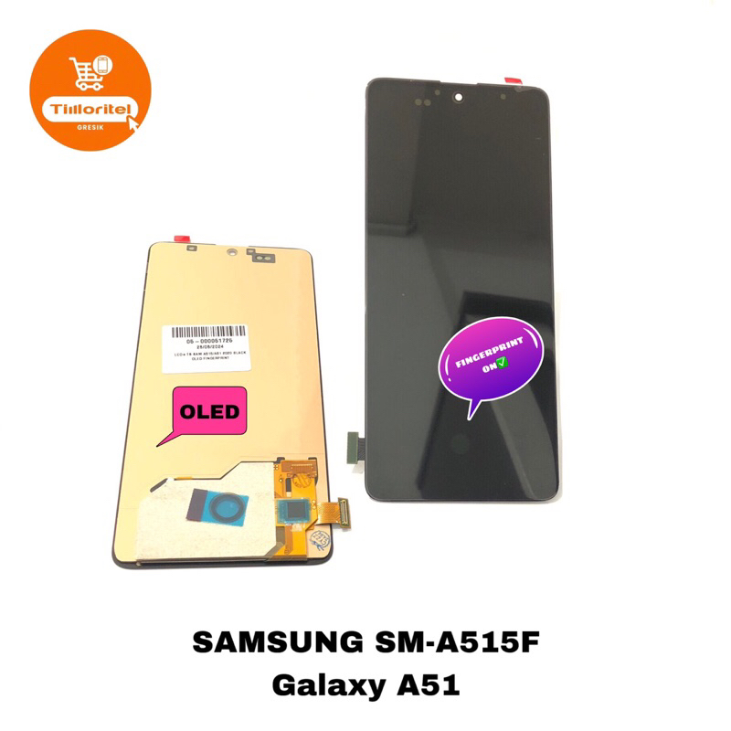 Jual LCD TOUCHSCREEN SAMSUNG GALAXY A51 A515 SM-A515 FULLSET OLED FINGERPRINT ON | Shopee Indonesia