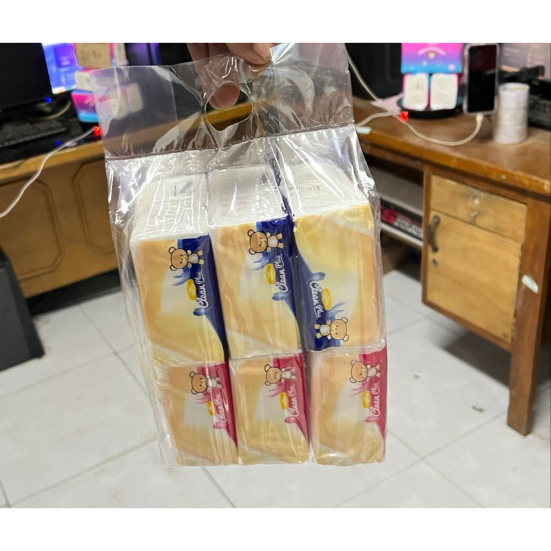 Jual Tissue pop up clean plus 130 sheet TANPA KOTAK isi 6 pcs/ tissue ...