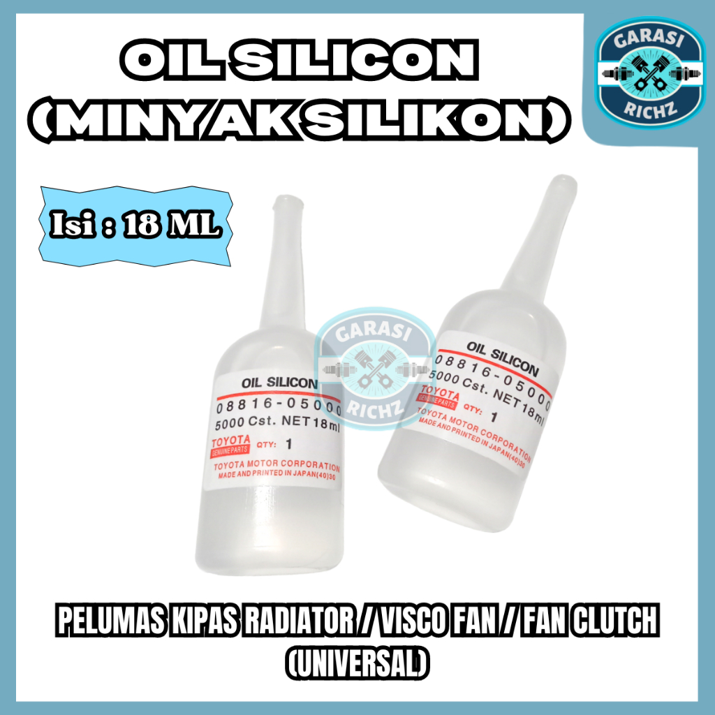 Jual OIL SILICON ASLI ORIGINAL --- OLI SILICONE / MINYAK SILIKON UNTUK PELUMAS AS PULLY KIPAS ...