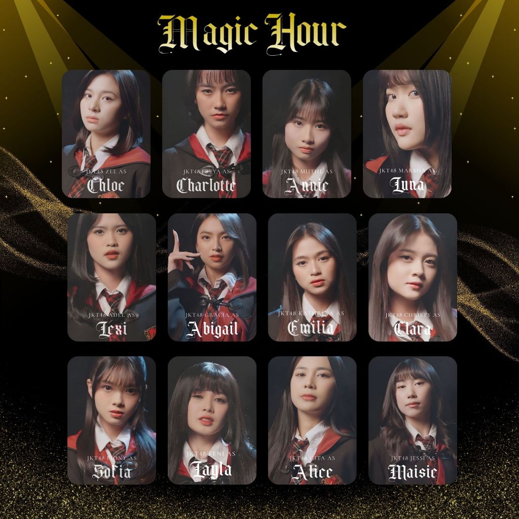 Jual PHOTOCARD JKT48 PC MAGIC HOUR FLOWERFULL ISI 25pcs | Shopee Indonesia