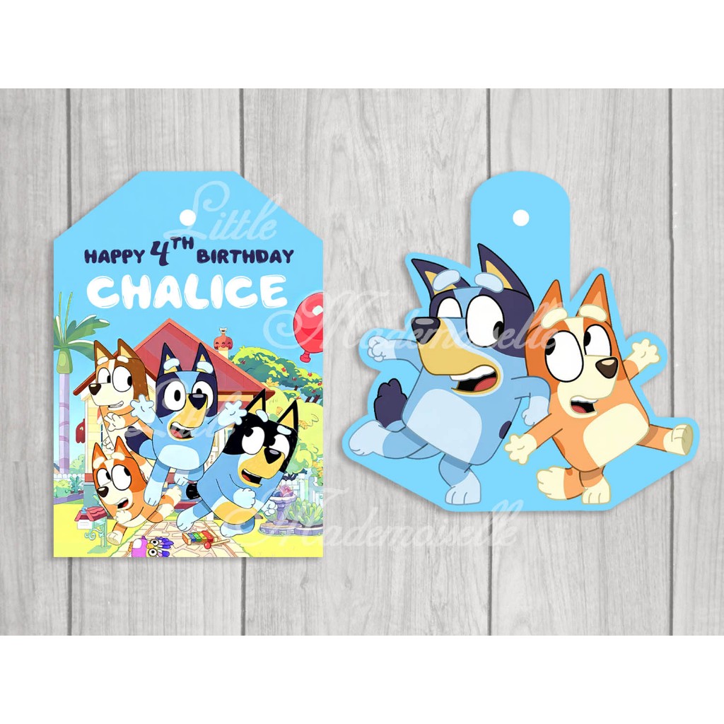 Jual Thank you tag Bluey | Shopee Indonesia