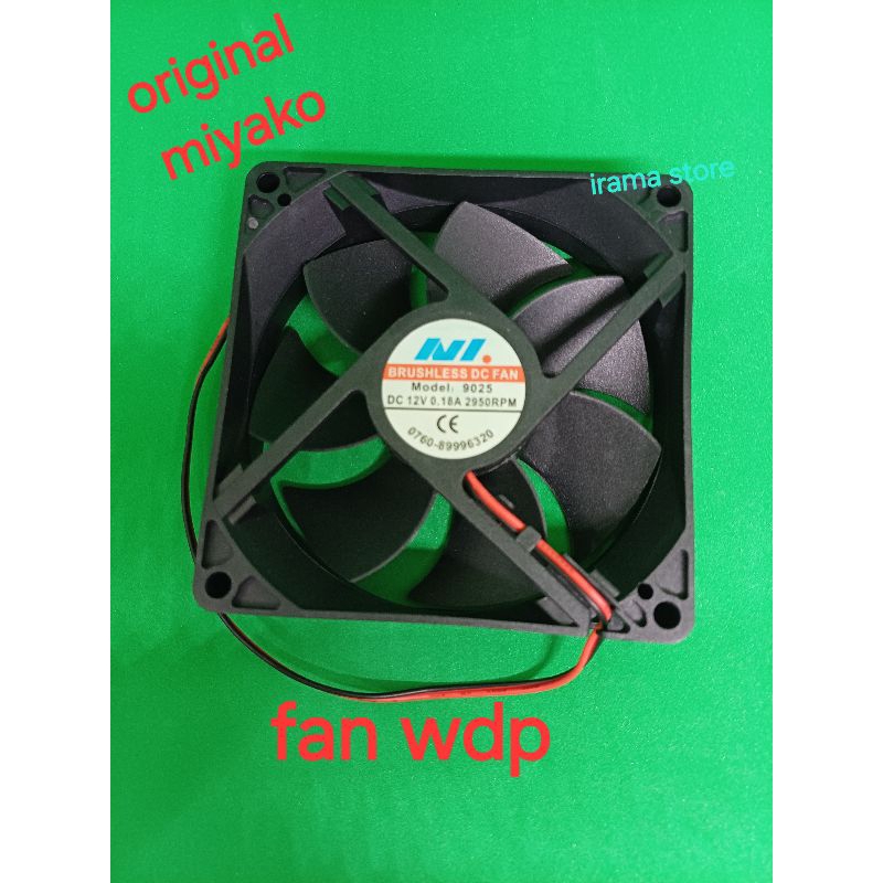 Jual Kipas Fan Pendingin Dispenser Miyako Original WD 289,290,389,390 ...