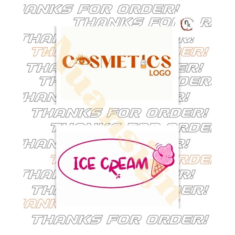 Jual Logo Produk Brand UMKM Olshop Logo Usaha Makanan Minuman Fashion ...