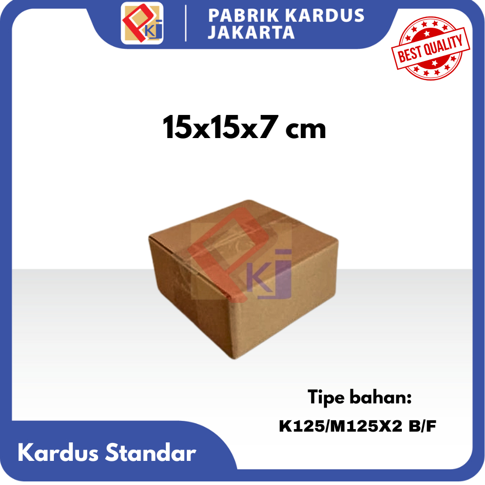 Jual Kardus Karton Box Polos Uk 15x15x7cm | Kardus Kecil | Kardus ...