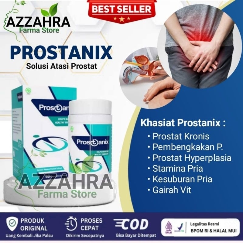Jual PROSTANIX Asli Original Herbal Obat Prostat Ampuh Resmi BPOM ...