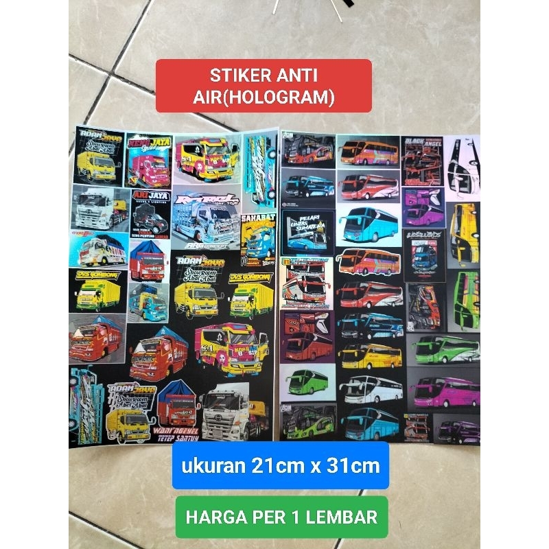 Jual STIKER TRUK | STIKER TRUK OLENG | STIKER TRUK MODIF | STIKER BUS ...
