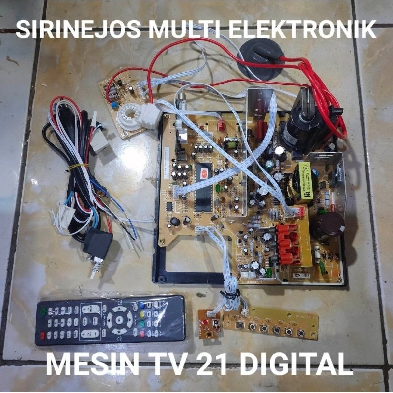 Jual mesin tv cina 14 - 21 in mesin tv wcom digital | Shopee Indonesia