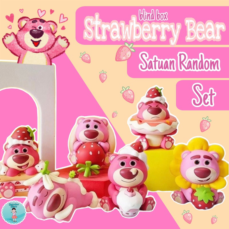 Jual Mainan Anak Figure Blind Box Karakter Lotso/Figure Lotso Blind Box ...