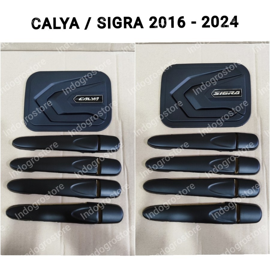 Jual Cover Handle Tutup Tangki Hitam Mobil Calya / Sigra 2016 2017 2018 ...
