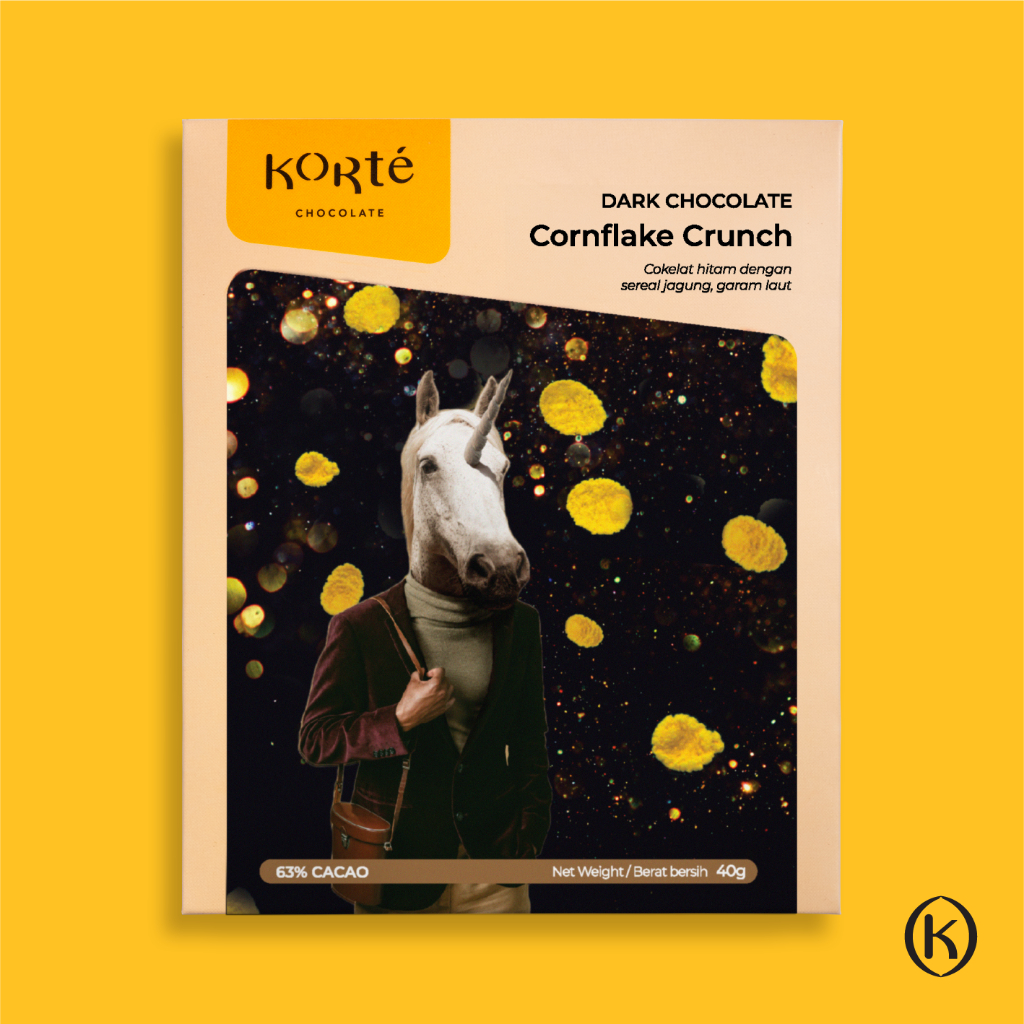 Jual Korte Cornflake Crunch Chocolate Bar | Shopee Indonesia