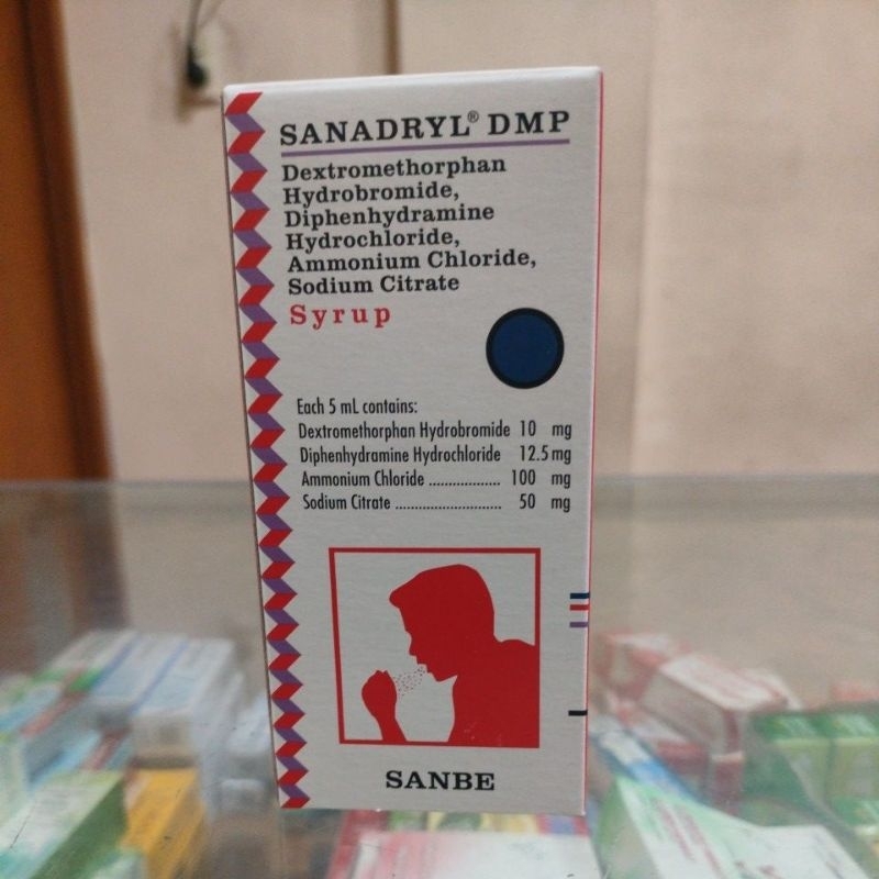 Jual SANADRYL DMP Syrup 120 ml | Shopee Indonesia
