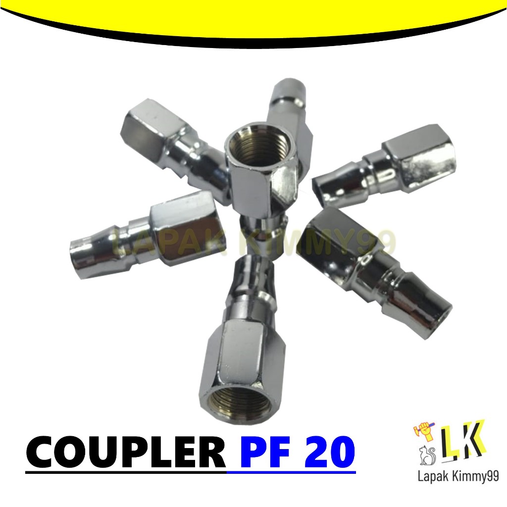 Jual PF 20 QUICK COUPLER PLUG FEMALE CONNECTOR KOPLER KONEKTOR ...