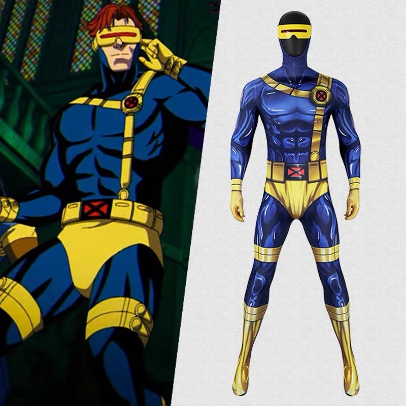 Jual Marvel X-Men 97cos Laser Eye Tights Scott Summers Cos Costume ...
