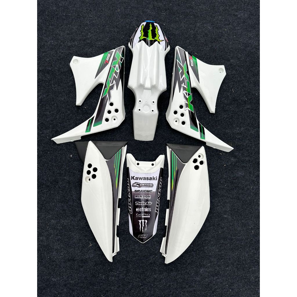 Jual bodi set klx 150 body kit set klx 150 Dtracker bodi full set klx ...