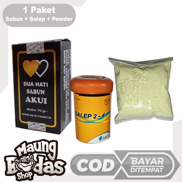 Jual Belerang Asli Obat Gatal Paket Lengkap Sabun Akui + Salep + Sulfur ...