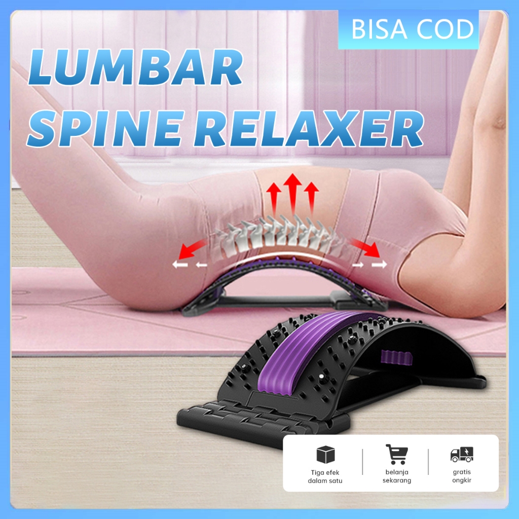 Jual Alat Terapi Pijat Punggung Badan Bungkuk Sakit Pinggang Nyeri Tulang Belakang Sandaran ...