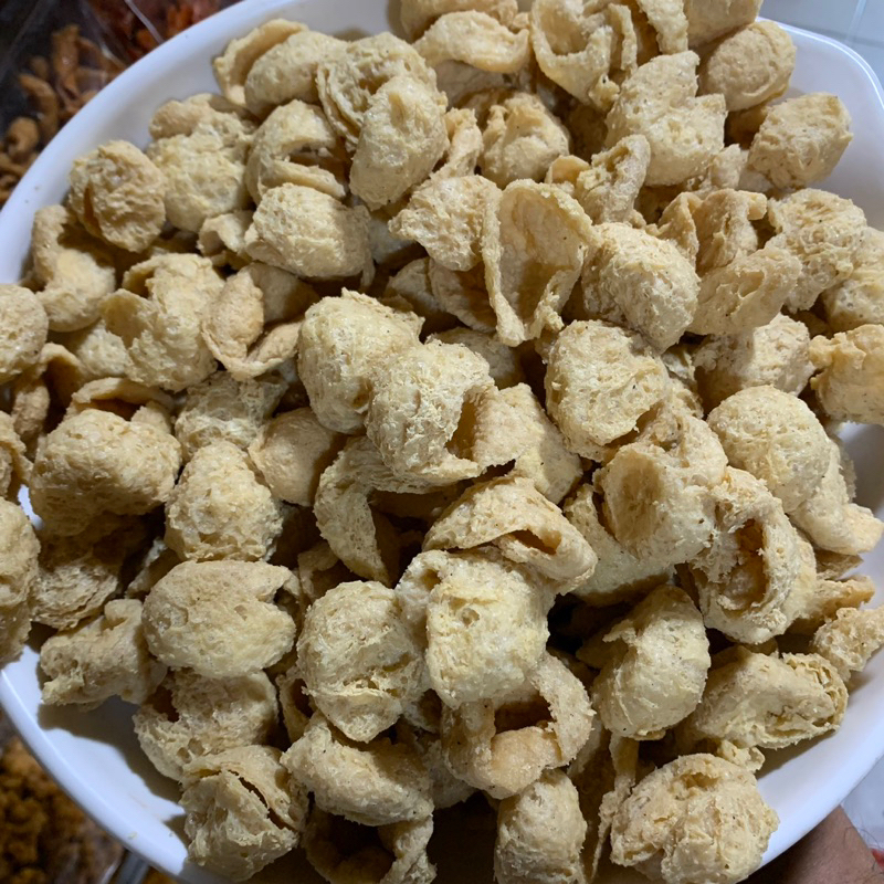 Jual Special tahu bulat kering tahu walik crispy keripik tahu walik kerupuk tahu 100GRAM ...