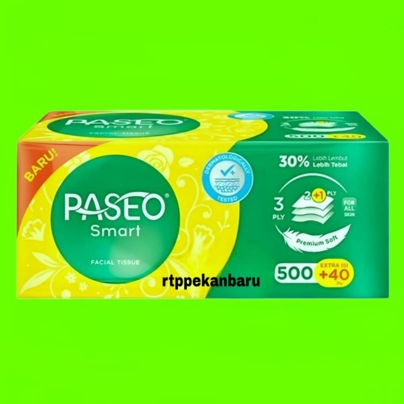 Jual Tissue Facial Tisu Wajah Paseo Smart 540 lembar Pekanbaru | Shopee ...