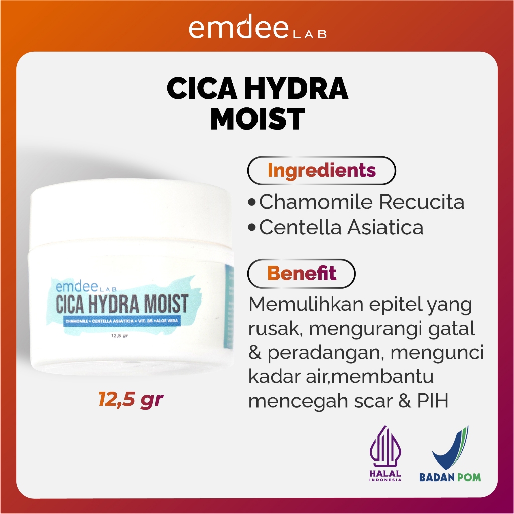 Jual Emdee Lab Cica Hydra Moist 12g | Shopee Indonesia