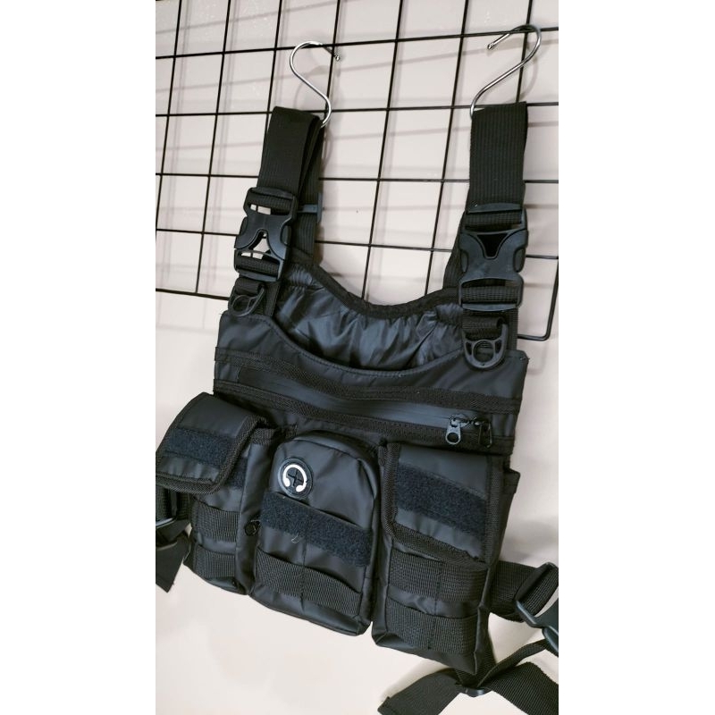 Jual CHEST BAG URBAN Tas Dada Rompi Model Depan Sporty Hip Hop Korea ...