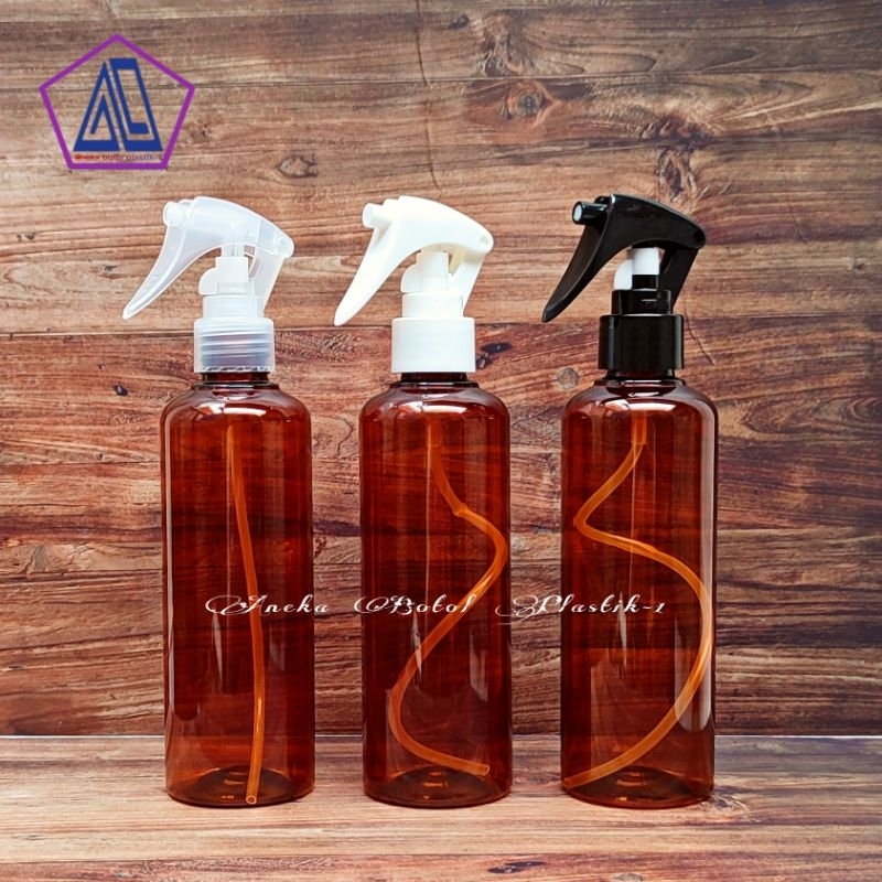 Jual Botol Spray 250ml Coklat / Botol Spray Triger 250ml Amber | Shopee ...