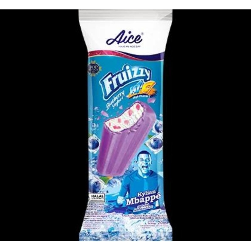 Jual Es Krim Aice Ice Cream Fruizy Blueberry Youghurt | Shopee Indonesia