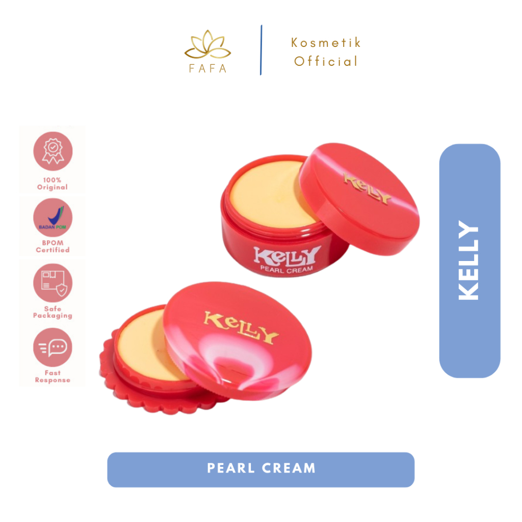 Jual KELLY Pearl Cream 5g & 15gr Original | Shopee Indonesia