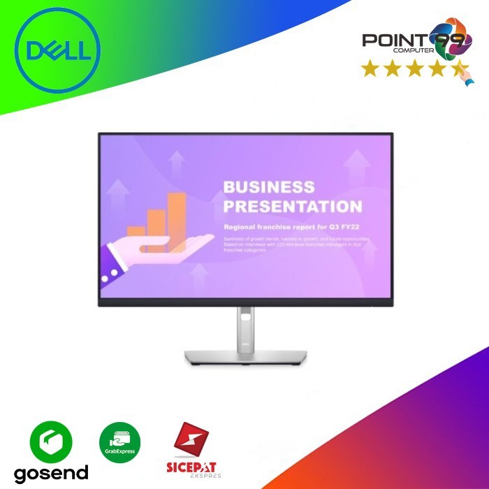Jual Monitor LED Dell P2722HE 27" ips FHD 8ms 60Hz USB C Pivot HDMI DP ...