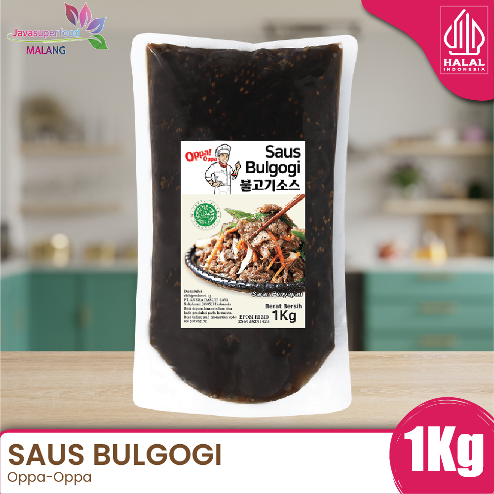 Jual Saus bulgogi korea 1Kg / Sauce bulgogi saus daging BBQ STEAK Halal | Shopee Indonesia