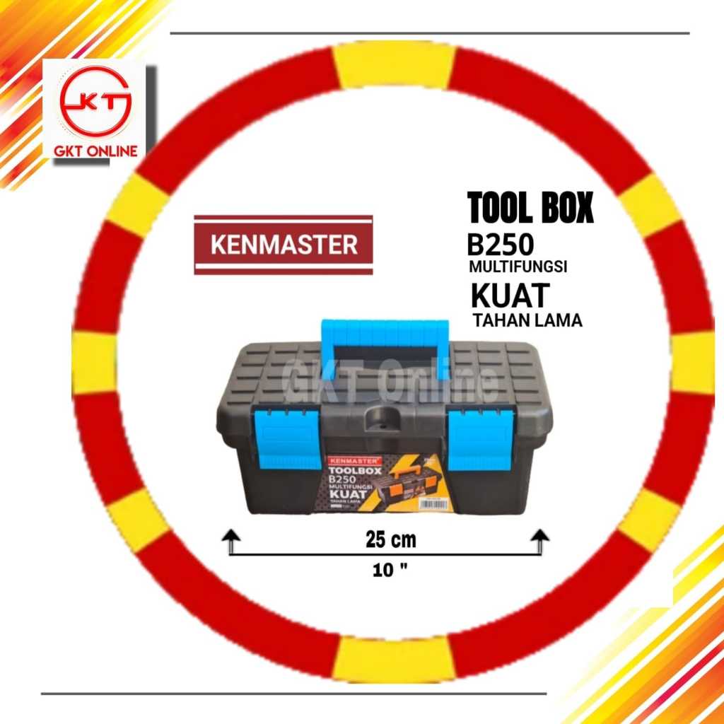 Jual Toolbox Mini Kenmaster B250 Tool Box Tempat Alat Perkakas ...