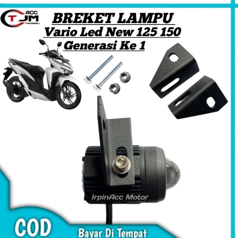 Jual Breket bracket lampu tembak sorot d2 laser pnp varip 125 150 led ...