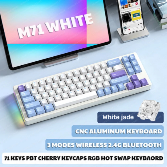 Jual XINMENG M71 V2 Aluminum Mechanical Keyboard | Shopee Indonesia