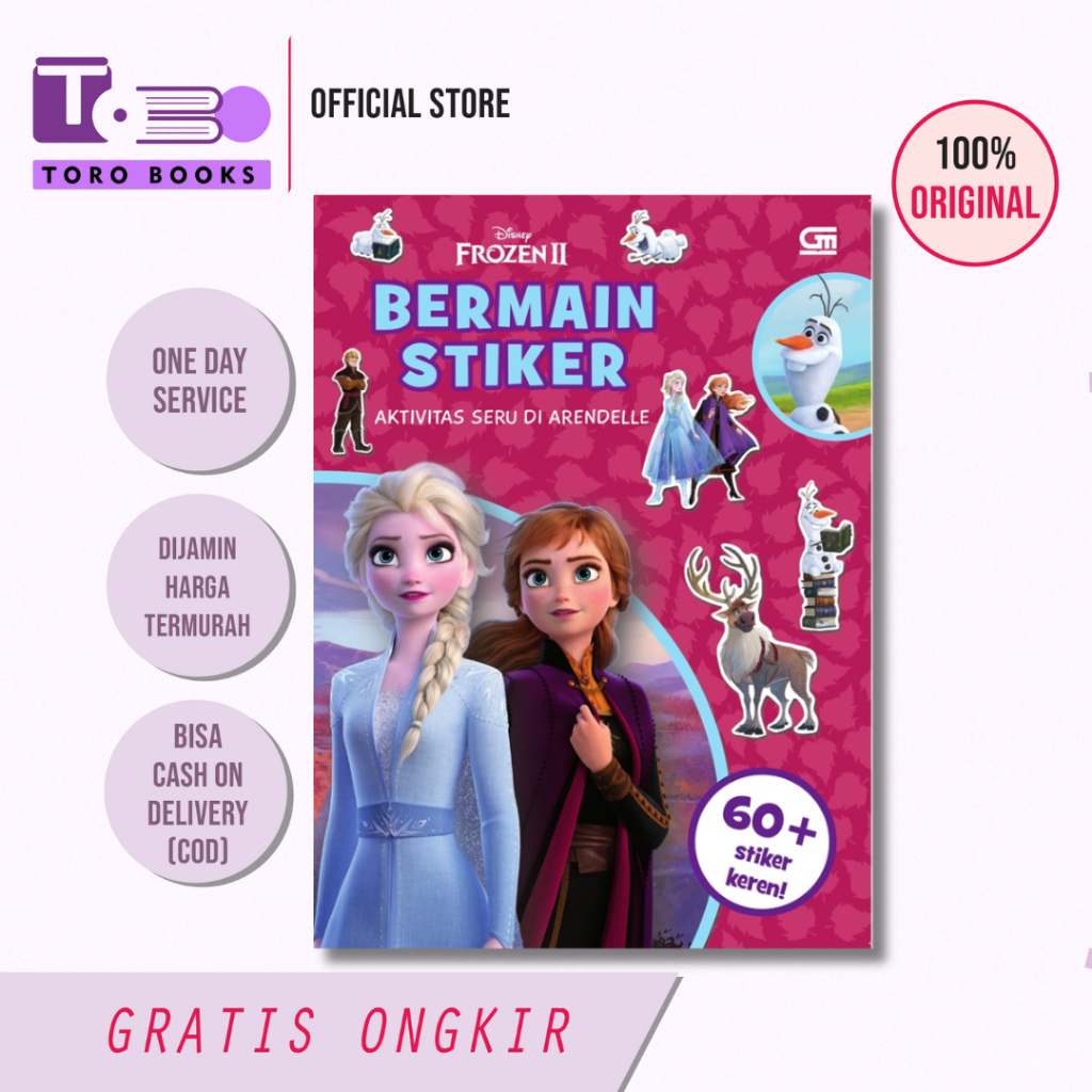Jual Buku cerita anak, FROZEN II perjalanan menakjubkan// hutan ajaib ...