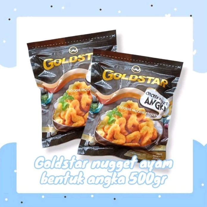 Jual Goldstar Chicken Nugget Angka 500gr | Shopee Indonesia