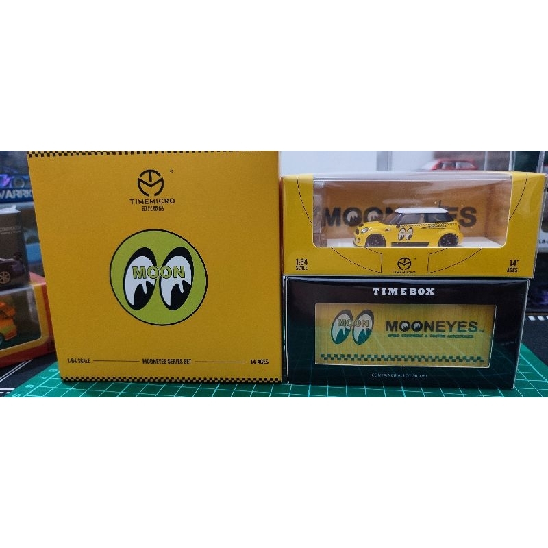 Jual time micro mooneyes mini cooper, countainer dan figure livery ...