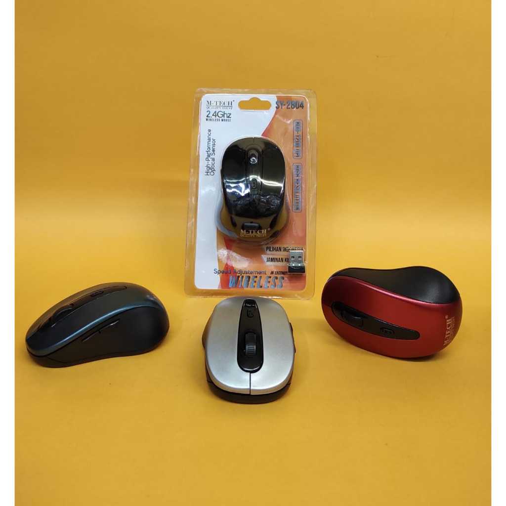 Jual mouse wireless mtech | Shopee Indonesia
