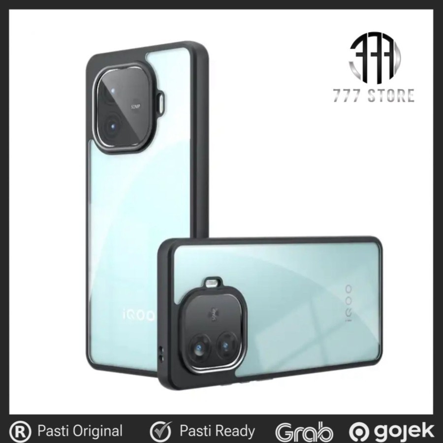 Jual Vivo IQOO Z9 5G Case Soft + Hard Anti Yellow TransparanT Clear ...