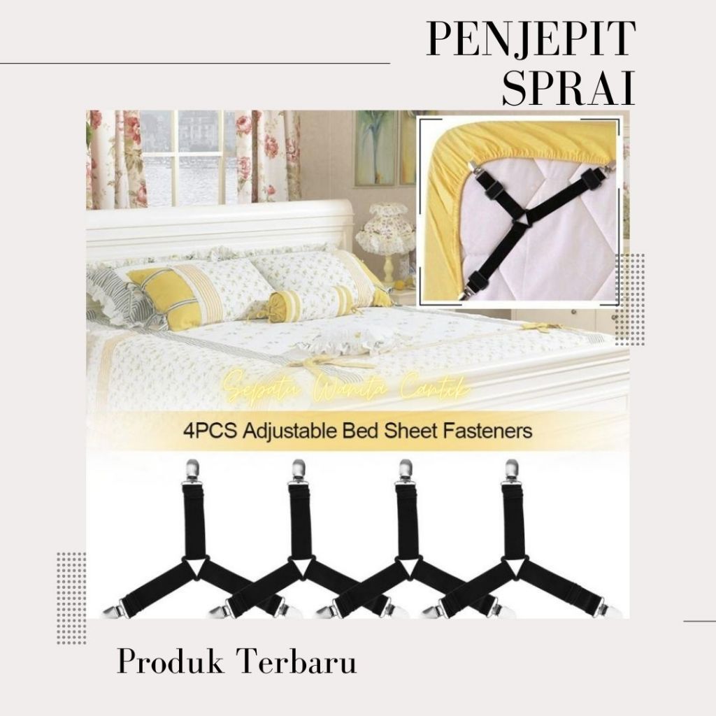 Jual ALAT PENJEPIT SEPREI KASUR PENGAIT UJUNG SUDUT SPREI 3 KEPALA 1 ...