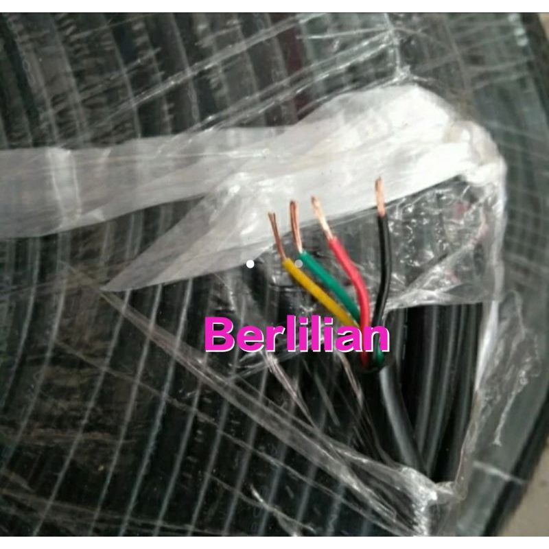 Jual Kabel Awg24 4jalur 1meter Serabut Tembaga / Kabel Awg 24 isi4 jual per/1meter | Shopee ...