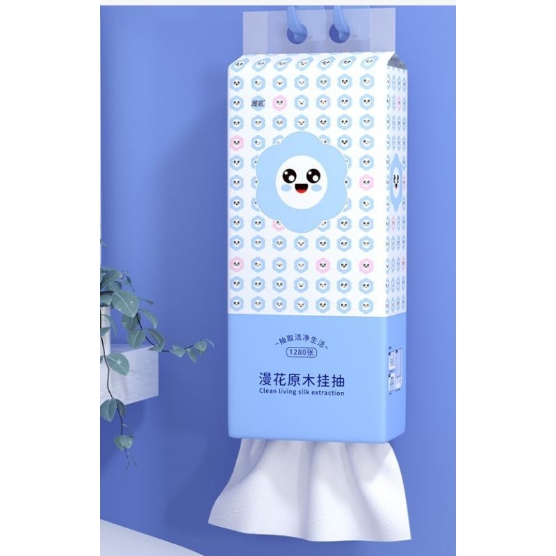Jual TISSUE BIRU TEBAL ISI 1280 LEMBAR 1 PLY 5 SHEET | Shopee Indonesia