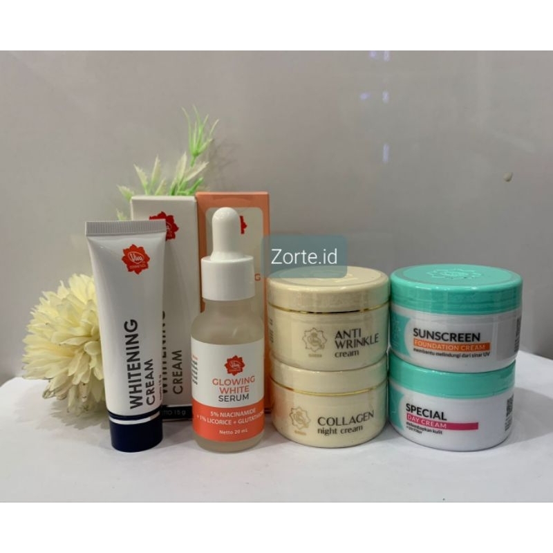 Jual [ VIVA ] Paket viva series glowing 6macam (w.cream+glowing.s ...