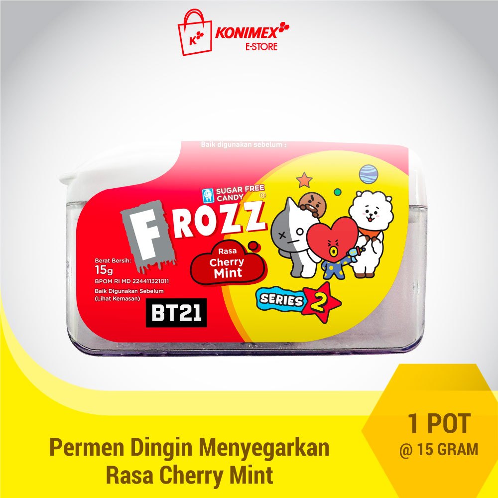 Jual FROZZ Cherry Mint - Permen bebas gula, rendah kalori & dingin ...