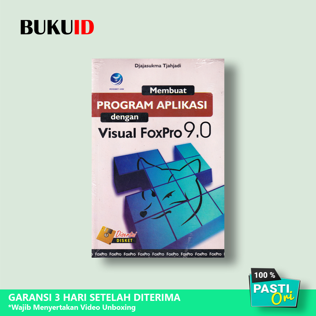 Jual Buku Membuat Program Aplikasi Dengan Visual Foxpro 9.0 + Disket - Original | Shopee Indonesia