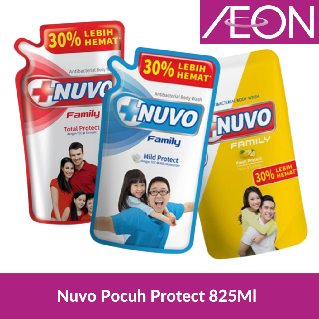 Jual Twin Pack Nuvo Body Wash 825 mL | Shopee Indonesia