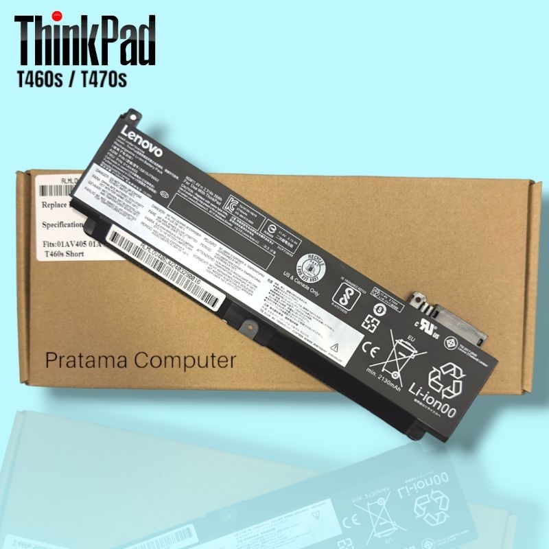 Jual ORIGINAL Baterai Lenovo Thinkpad T460S T470S FRU P/N: 00HW024 ...