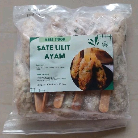 Jual ASIS FOOD Sate Lilit Ayam Frozen isi 10 pcs | Shopee Indonesia